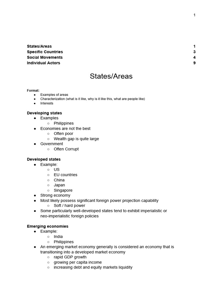 Characterization Cheat Sheet | PDF