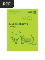 Breakdown Cover Terms and Conditions | PDF | Underwriting | Financial ...