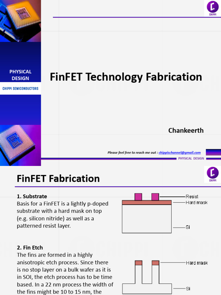 FINFET Technology | PDF