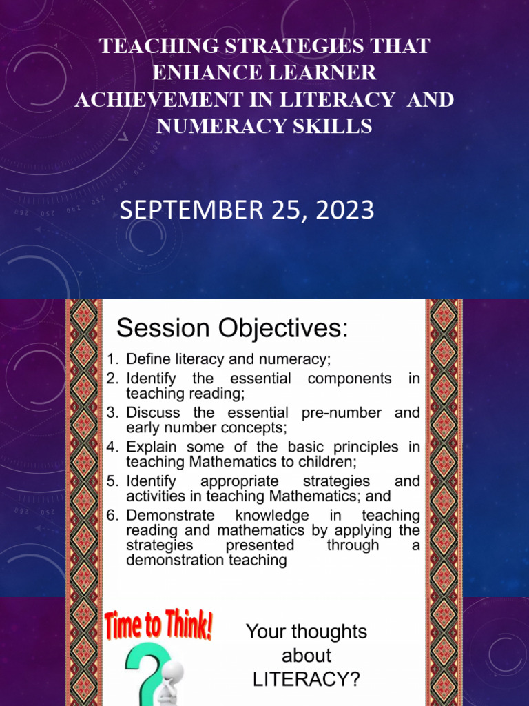 Teaching Strategies That Enhance Learner Achievement in Literacy | PDF