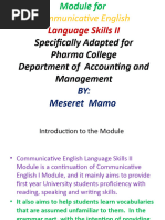 Communicative English Language Skills II Module | PDF | Well Being ...