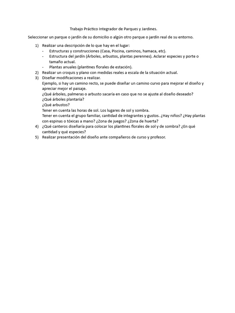 Trabajo Práctico Integrador 2023 | PDF