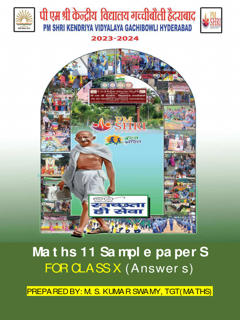 Class 10 Maths Sample Paper | PDF | Area | Sphere