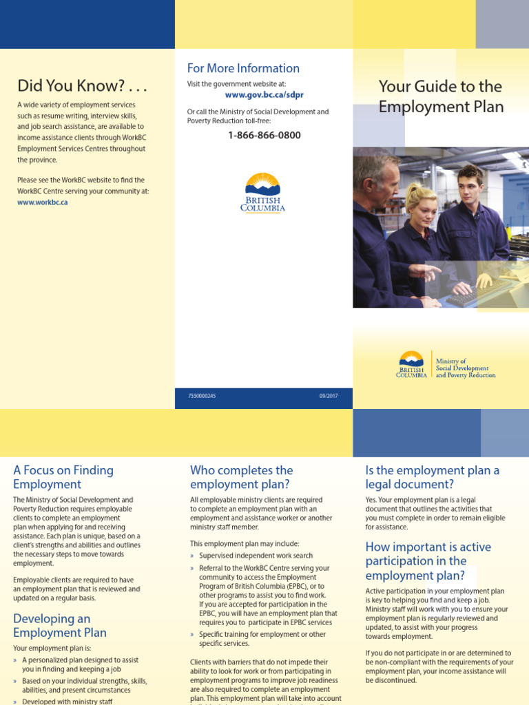 Employment Plan | PDF | Employment | Economies