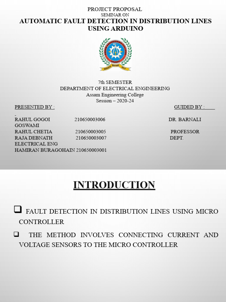 7th Sem Distribution Lines PPT 25 | PDF