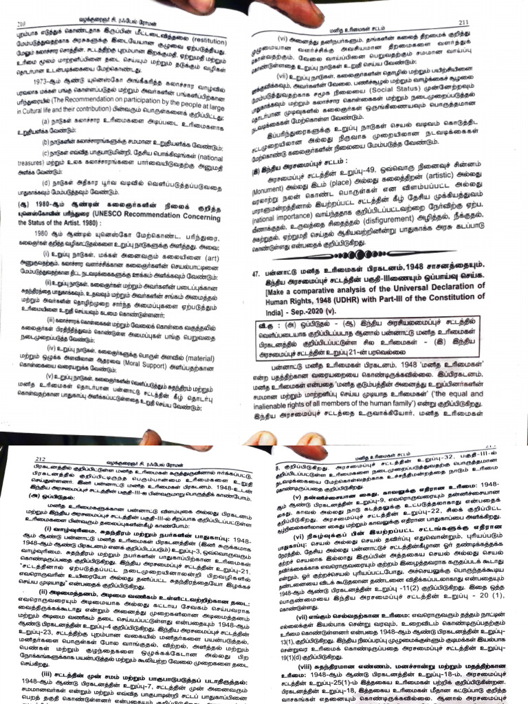 Human Rights Unit-4!9!12 | PDF