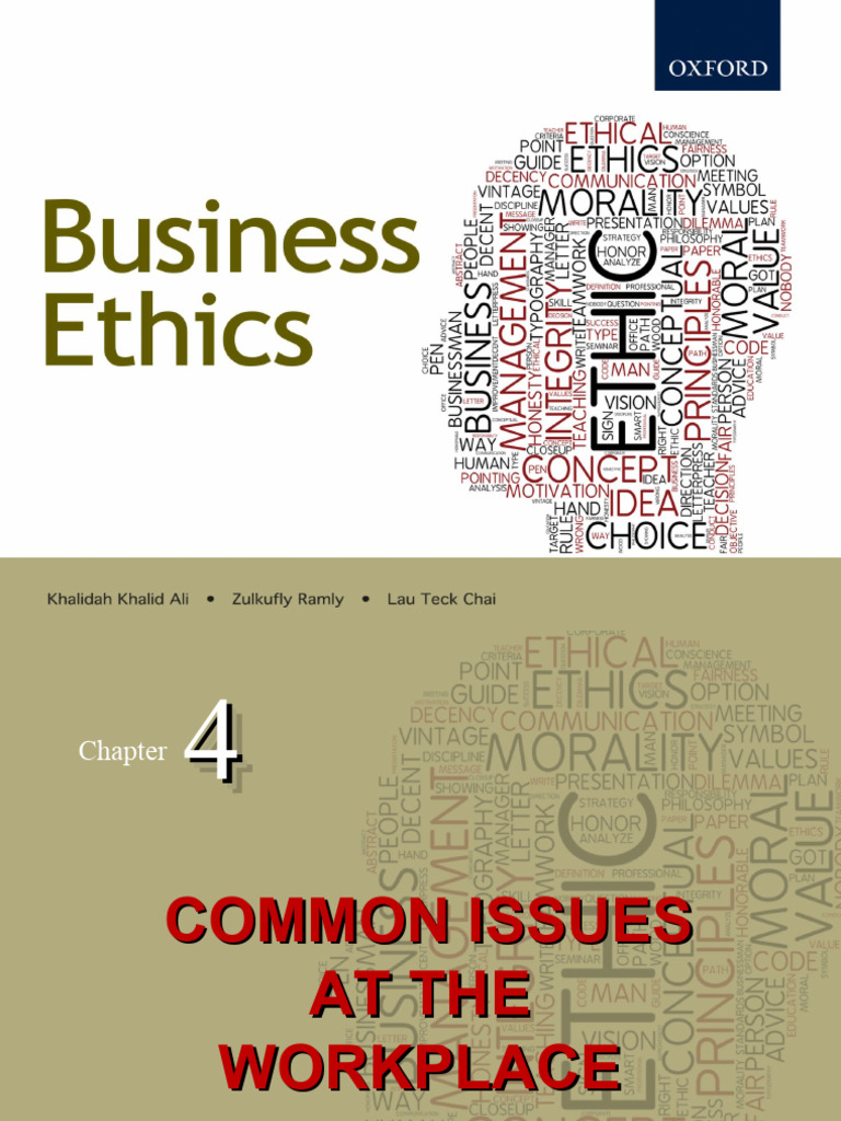 Chapter 4 Employee Morality & Bus Ethics | Download Free PDF | Whistleblower | Affirmative Action