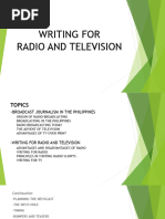 Principles of Radio Scriptwriting and The Basic Radio Script Format ...