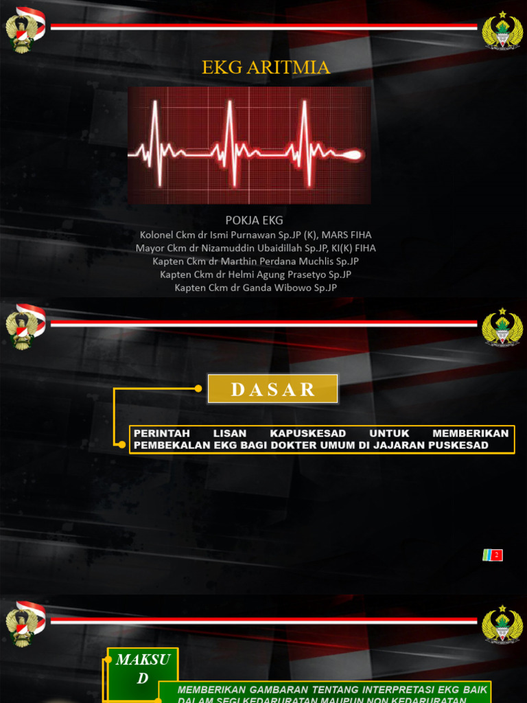 Panduan Membaca EKG Aritmia | PDF