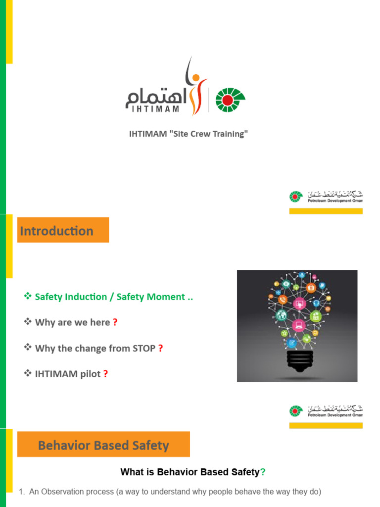 IHTIMAM Crew Presentation - English | PDF | Behavior | Leadership