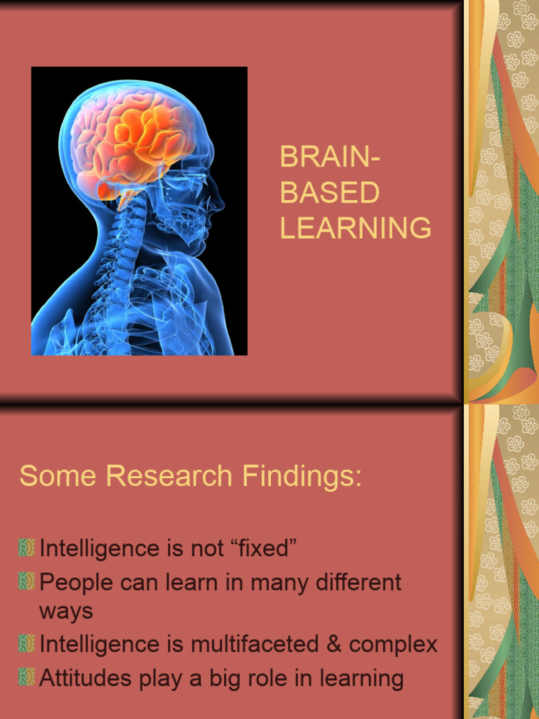Brain Based Theory PPT For PerDev | PDF | Learning | Intelligence