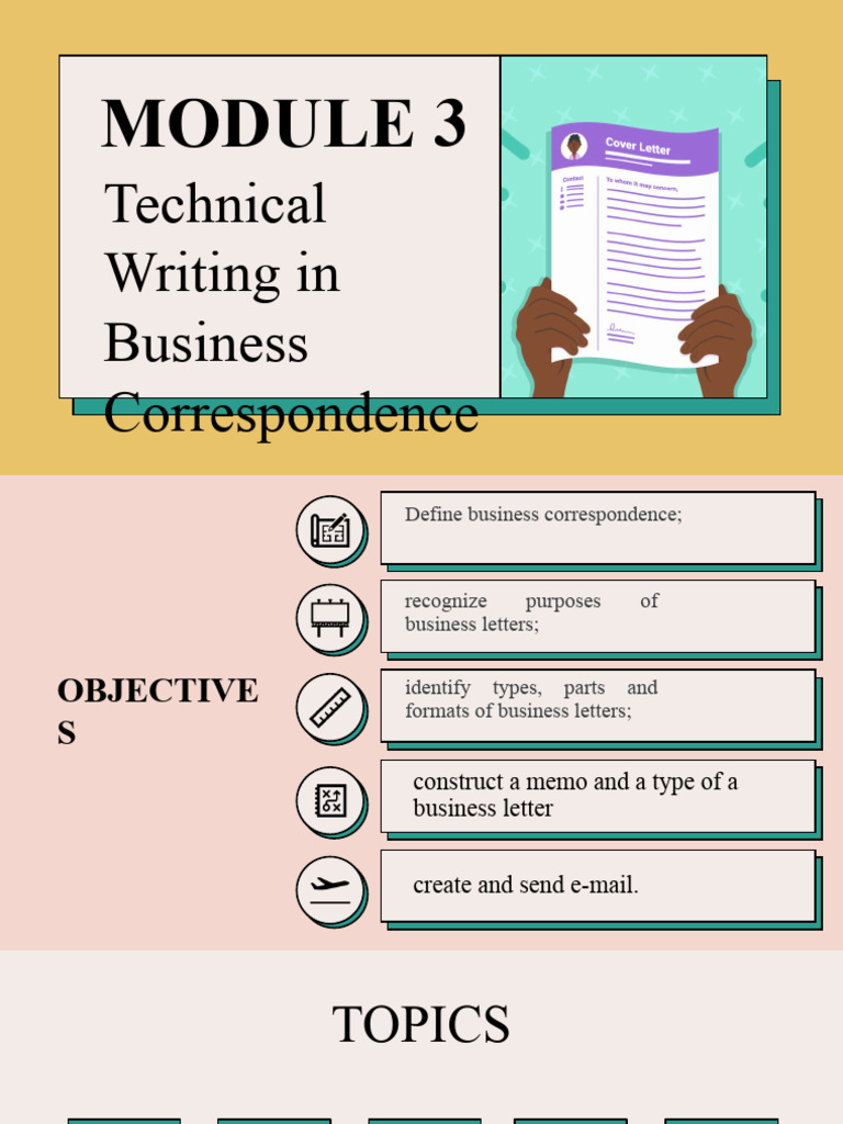 Technical Writing in Business Correspondence | PDF | Résumé | Memorandum