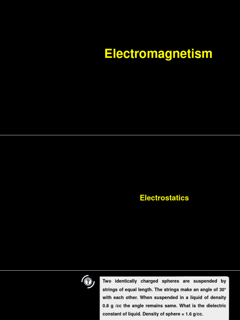Electromagnetism Practice Sheet | PDF | Voltage | Magnetic Field