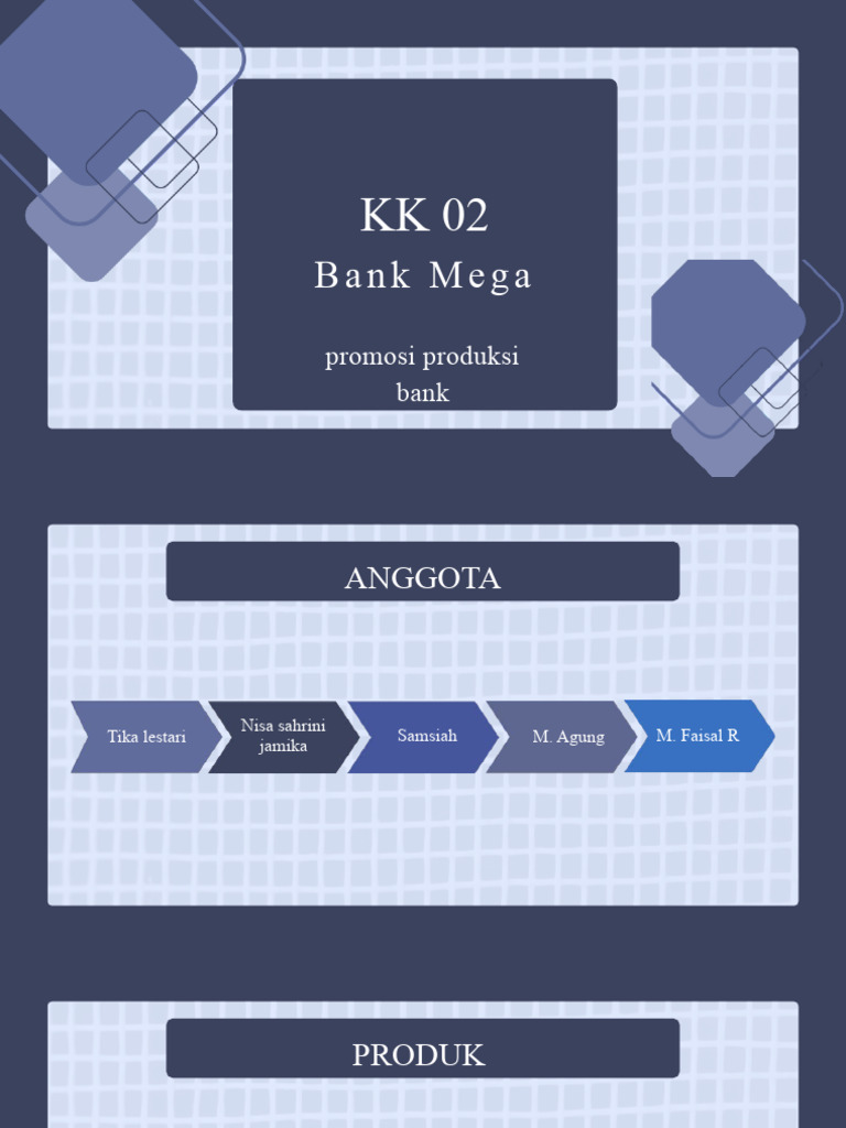Tuga Kelompok Produk Bank (Bank Mega) - 20240201 - 071126 - 0000 | PDF