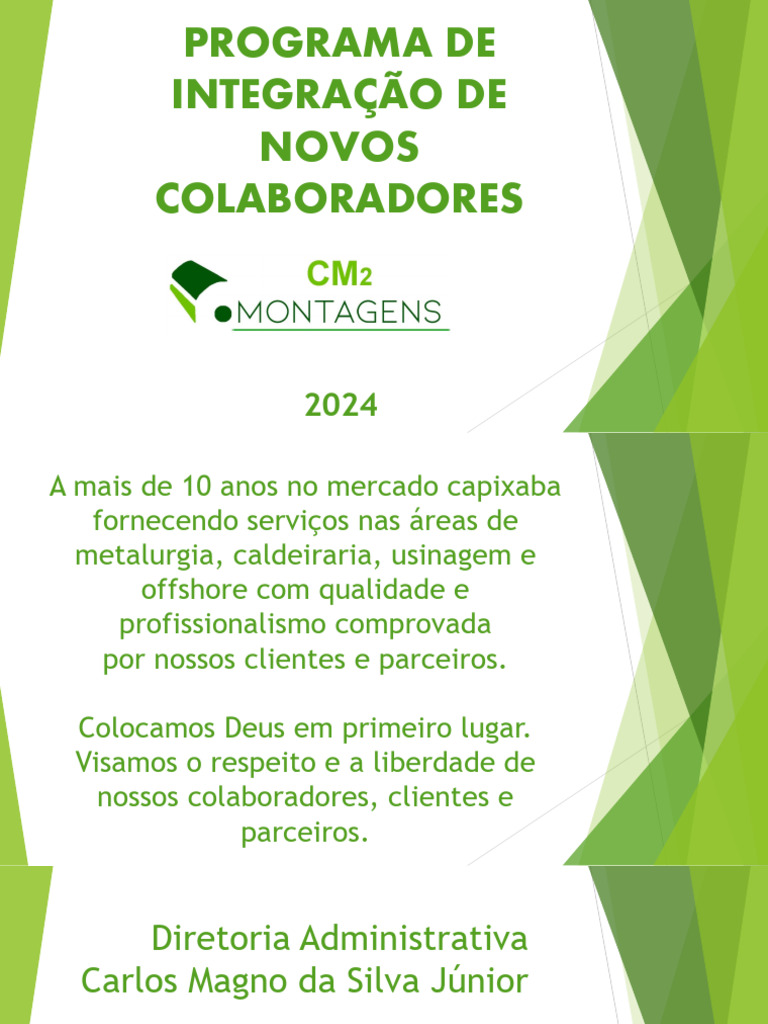 Programa de Integração de Novos Colaboradores | PDF | Negócios