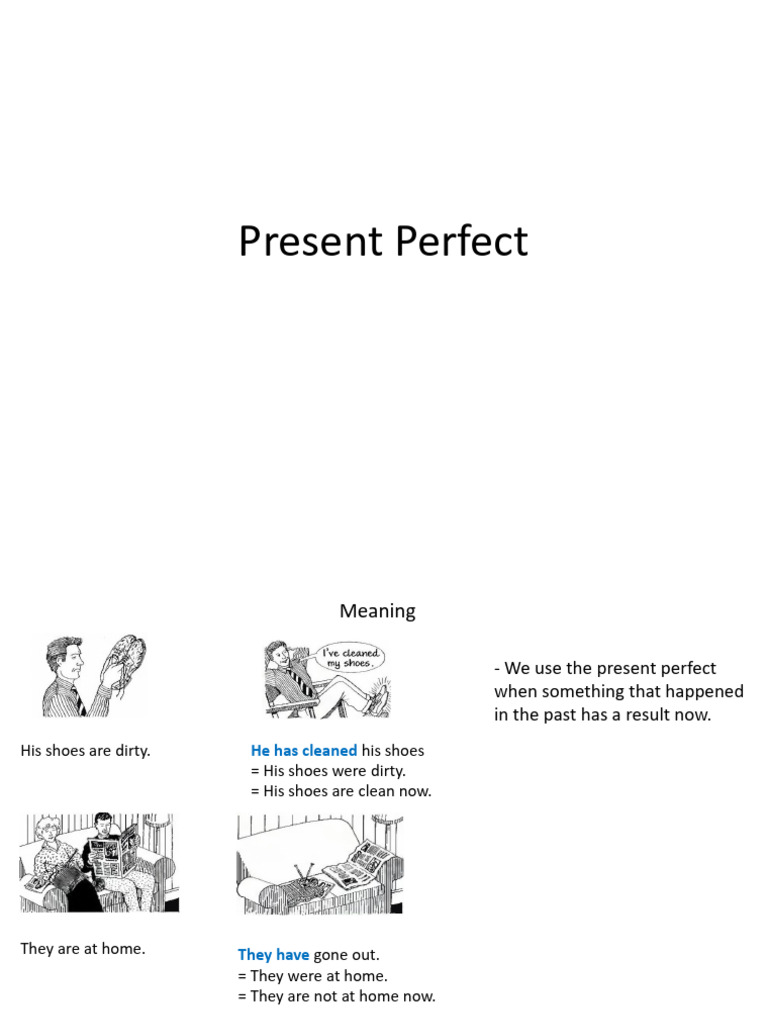 Present Perfect | PDF