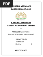 EVS Project Front Page | PDF