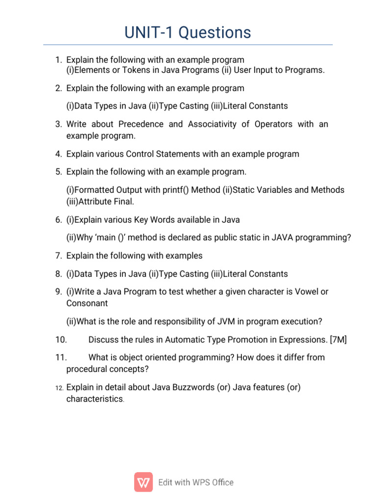 Java Imp | PDF Java Imp | PDF