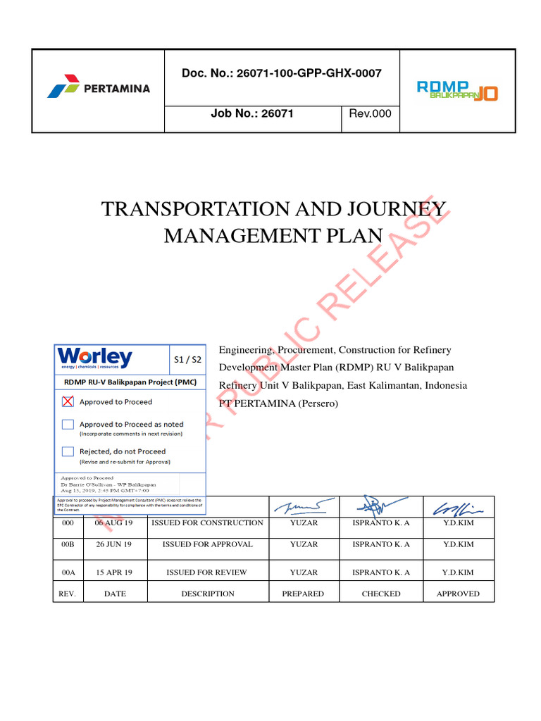 26071-100-GPP-GHX-00007-000 Transportation Journey Management Plan ...