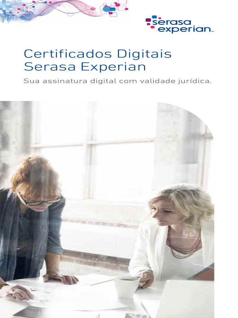 Folheto Certificados Digitais Serasa Experian | PDF