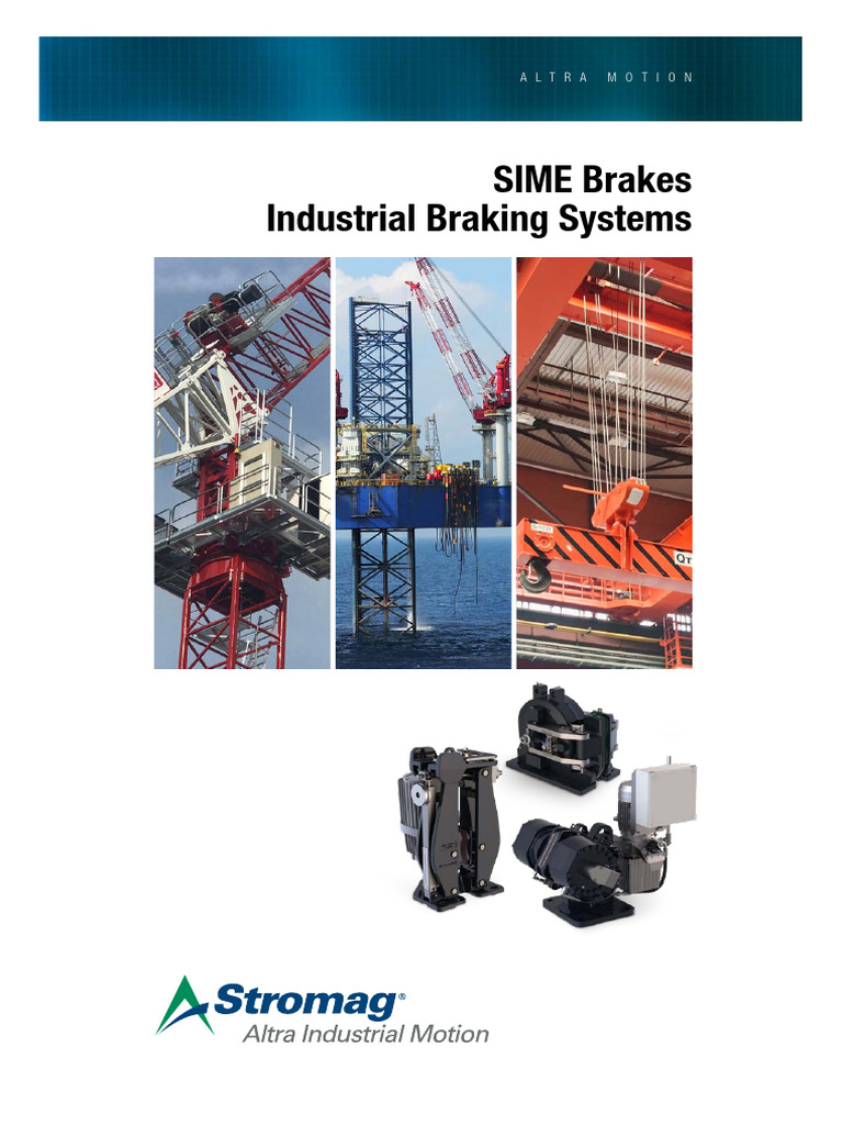SIME Brakes Industrial Braking Systems: Altra Motion | PDF | Mechanical ...