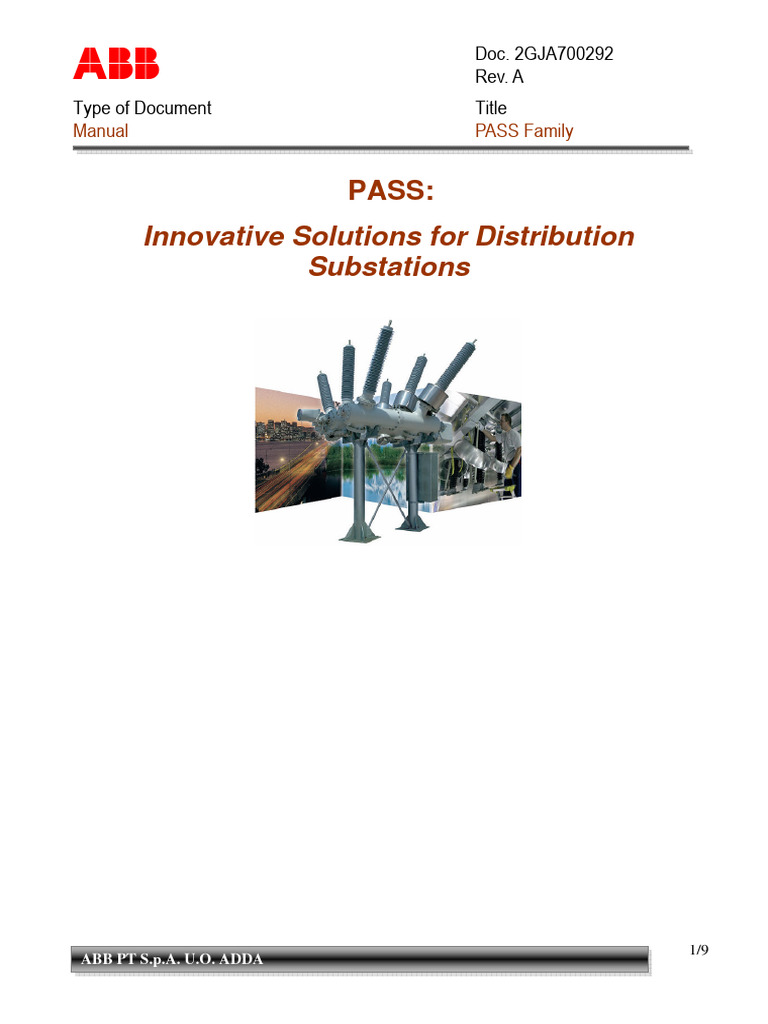 2gja700292 Rev A - Pass Family | PDF | Life Cycle Assessment ...