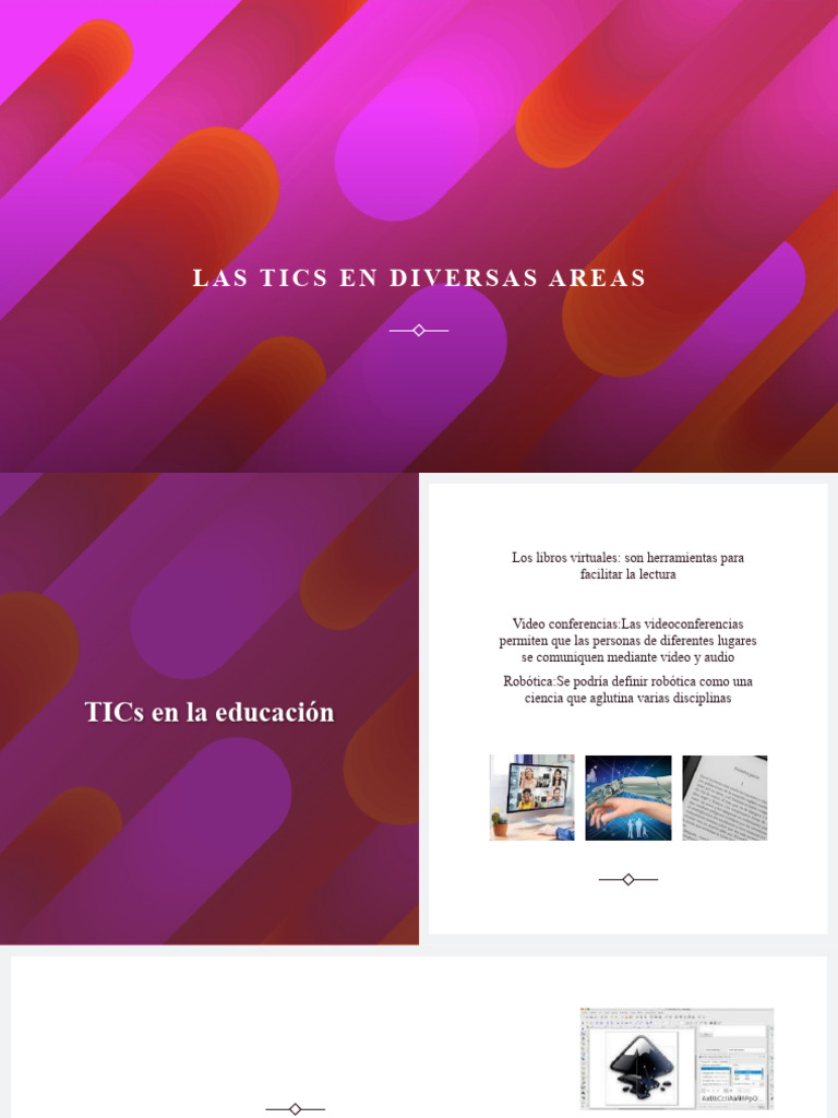 Las TICs | PDF | Tecnología de información y comunicaciones | Realidad virtual
