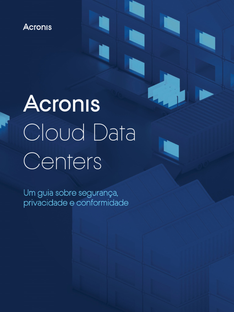 Acronis Cloud Data Centers | PDF