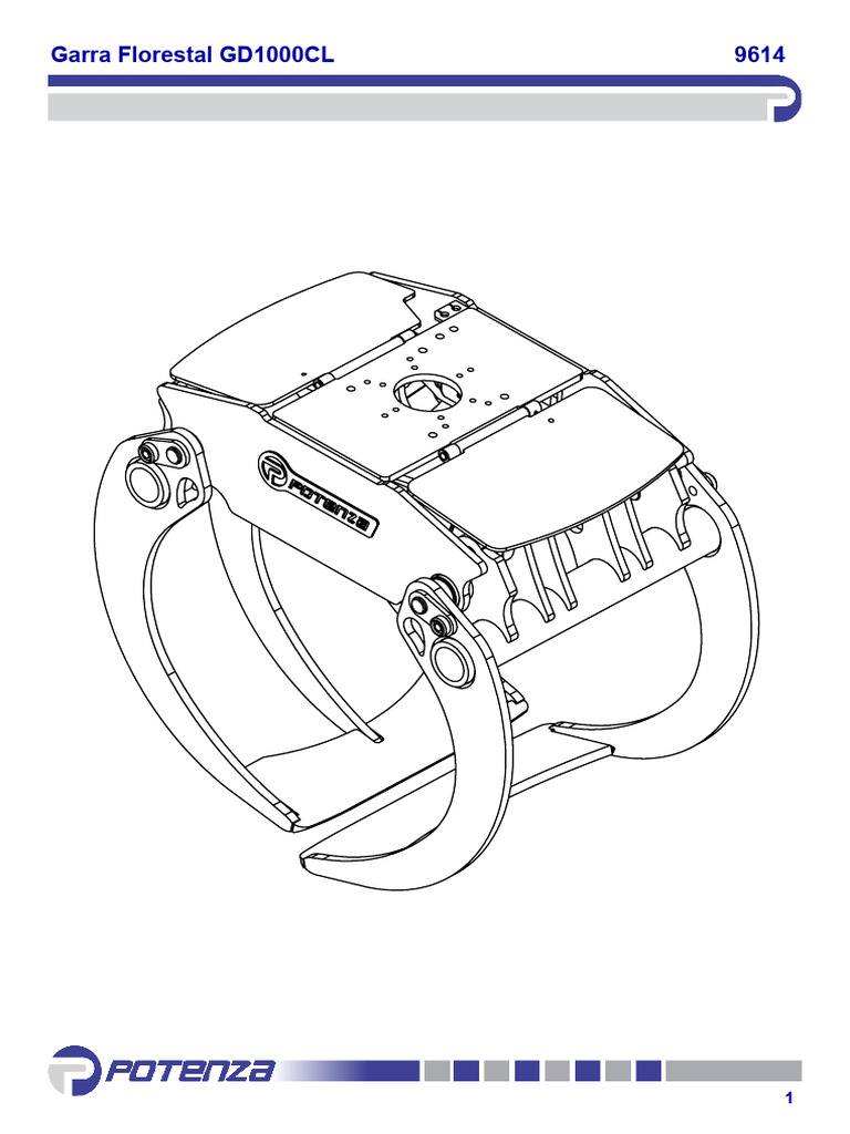 Catálogo de Peças - GD1000CL (Braço Aperam) - E | PDF