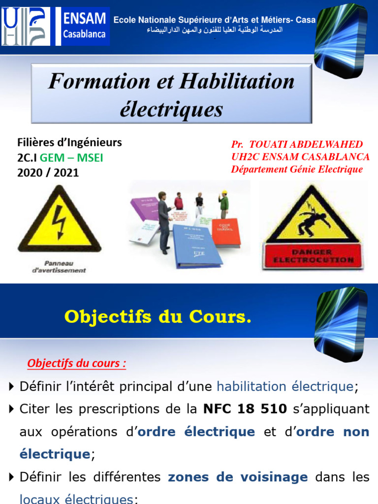 Habilitation Électrique et Zones de Voisinage | PDF | Sécurité ...