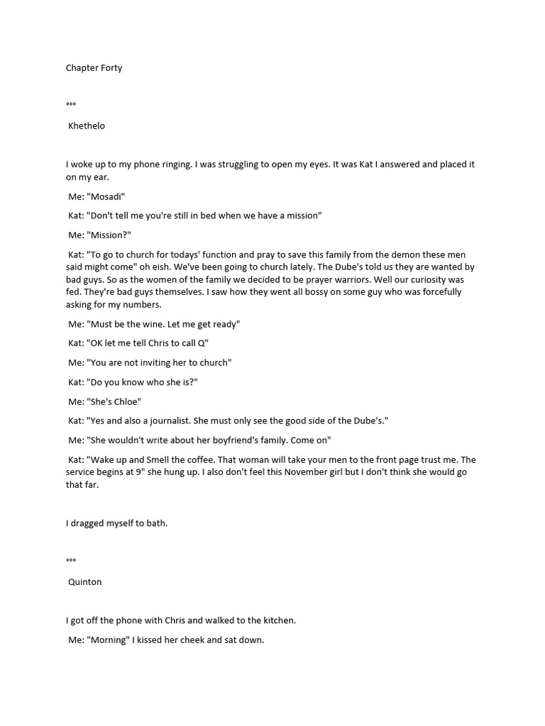 The Dube Legacy - s3 | PDF