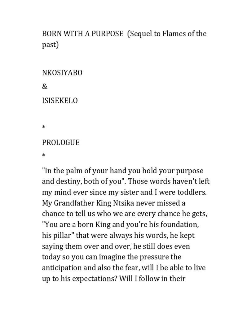 Born With A Purpose | PDF | Laughter