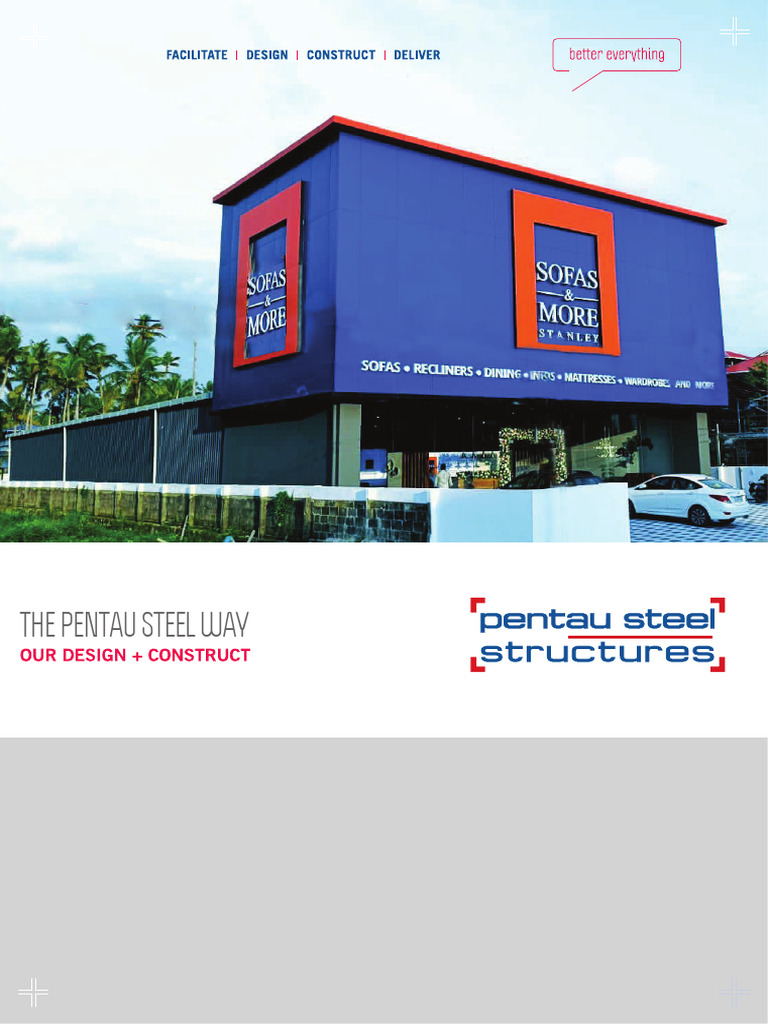 Pentau Steel Structures Portfolio | PDF