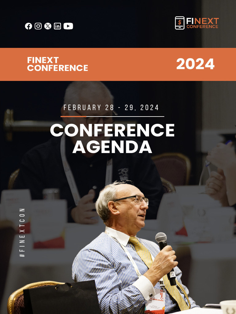 FiNext Conference Dubai 2024 - Agenda | PDF | Private Sector | Investing