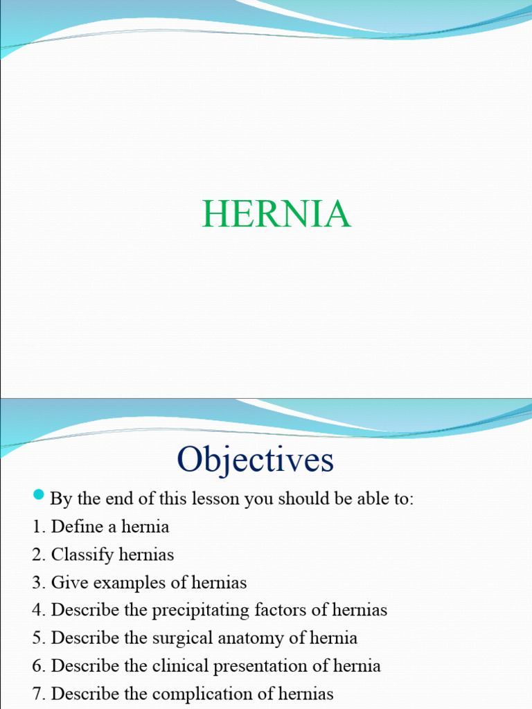 Comprehensive Guide to Hernias | PDF
