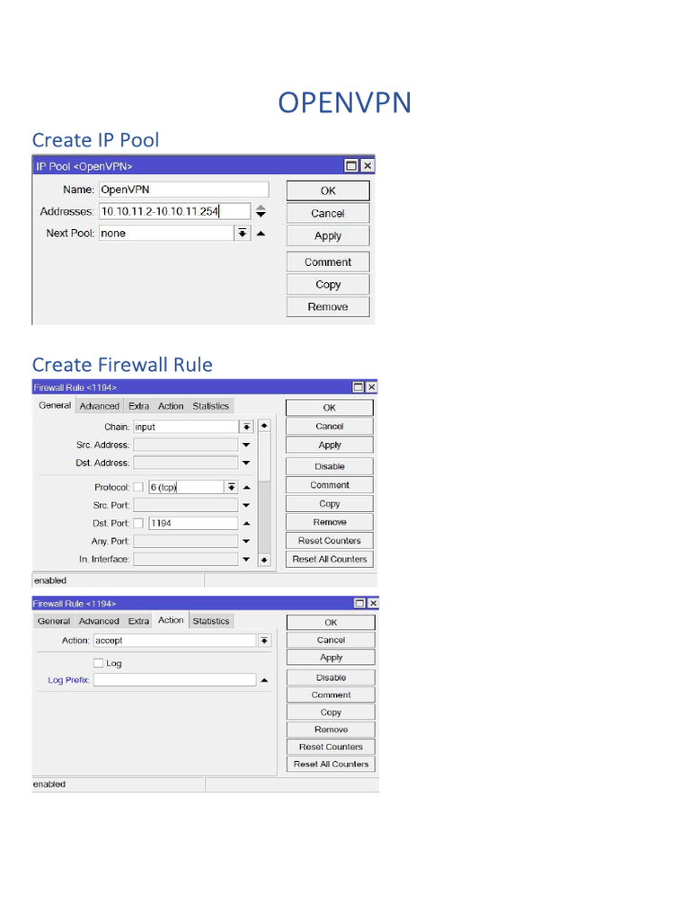 Open VPN | PDF | Application Layer Protocols | Internet Standards
