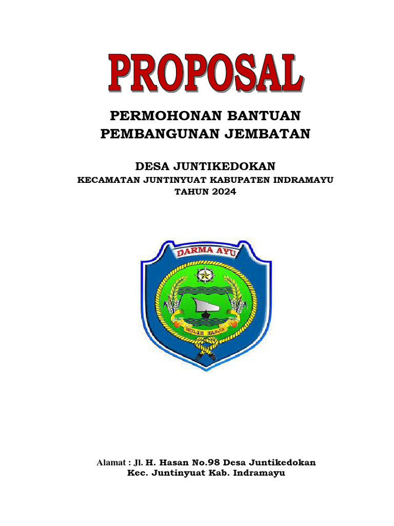 Proposal Jembatan 2024 | PDF