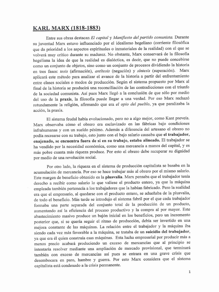 Marx y Nietzsche | PDF