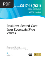 Awwa Codes and Standards | PDF | Pipe (Fluid Conveyance) | Valve