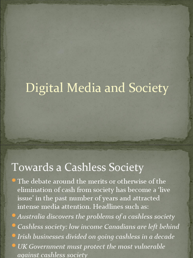 Cashless | PDF | Apple Pay | Cash