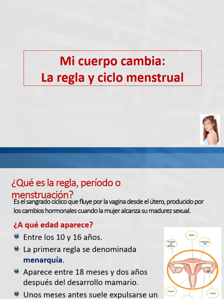 012 Fierro A Mi Cuerpo Cambia | PDF | Menstruación | Ciclo menstrual