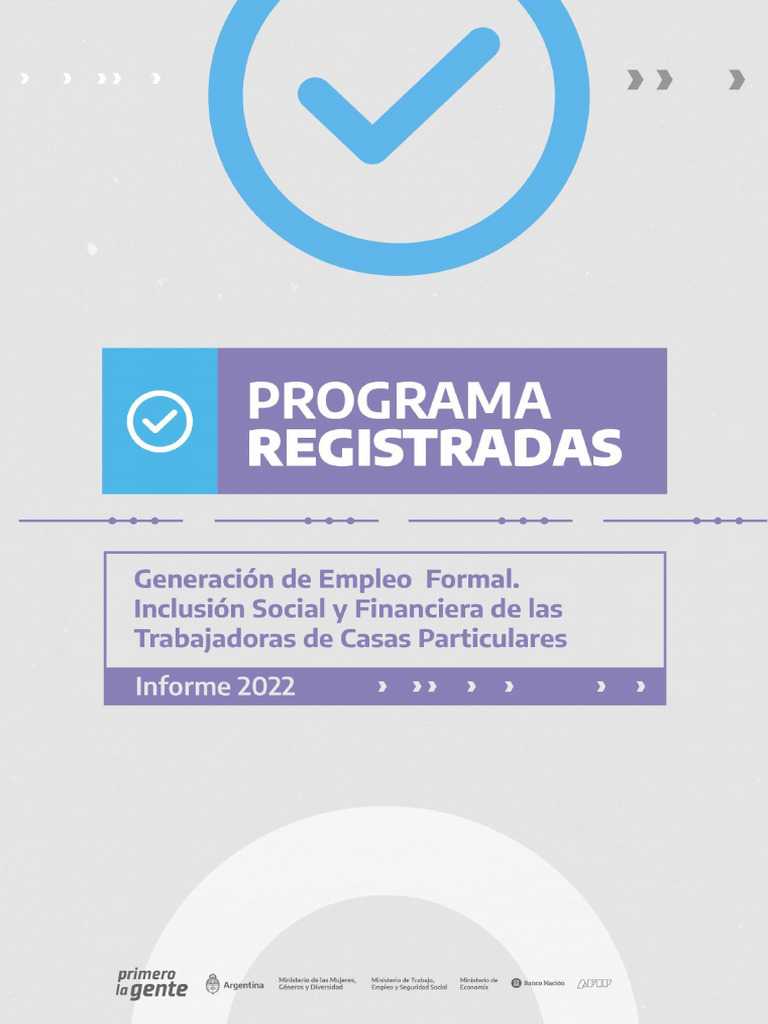 Registradas - Informe 2022 | PDF