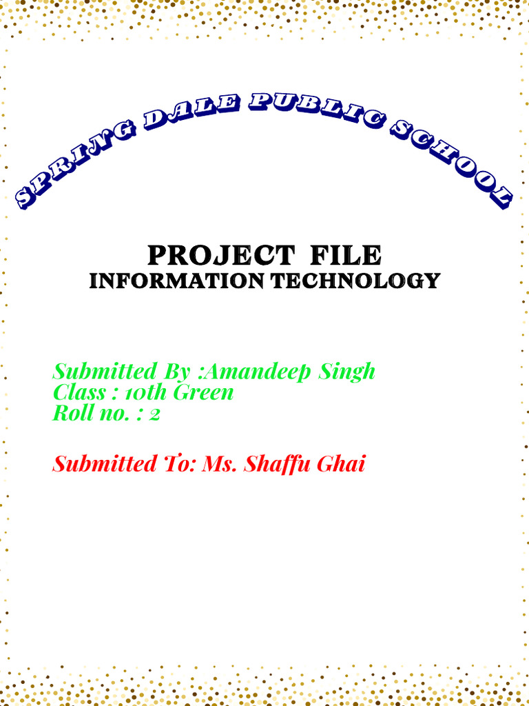 Aman Practical IT | PDF | Computer Keyboard | System Software