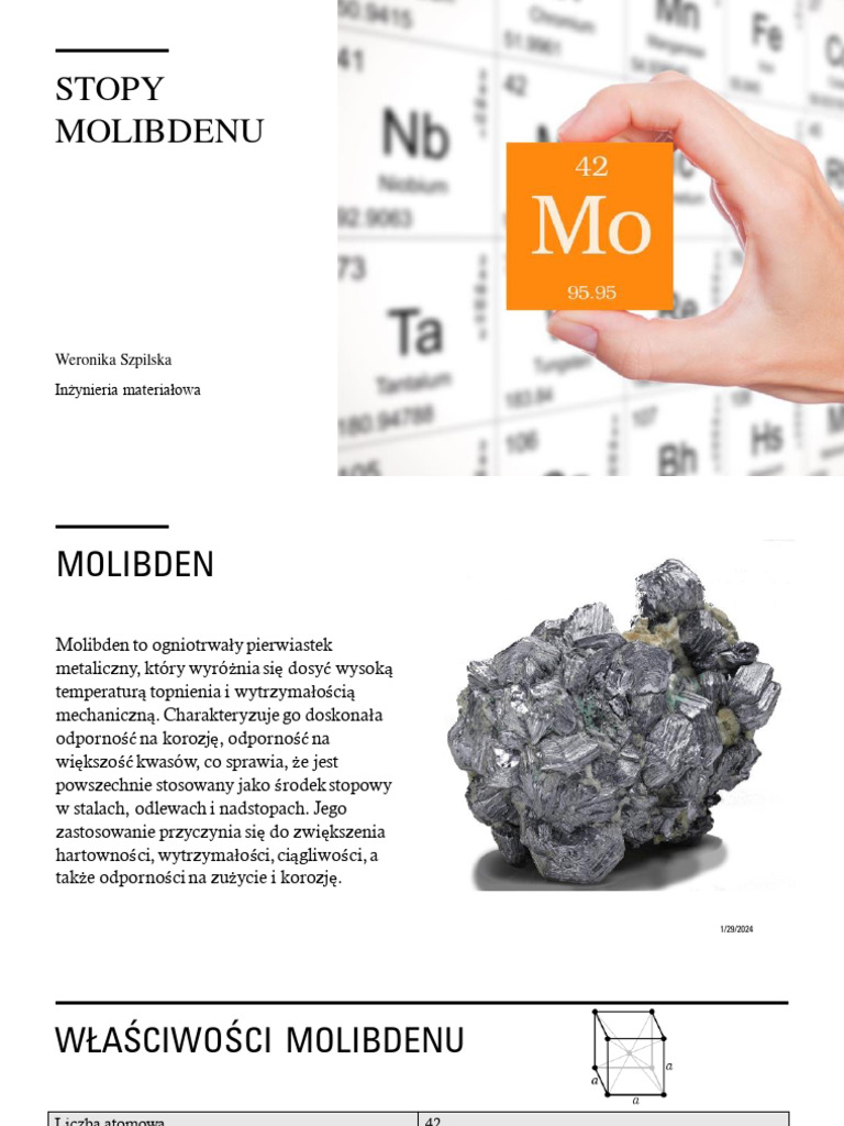 Molibden | PDF