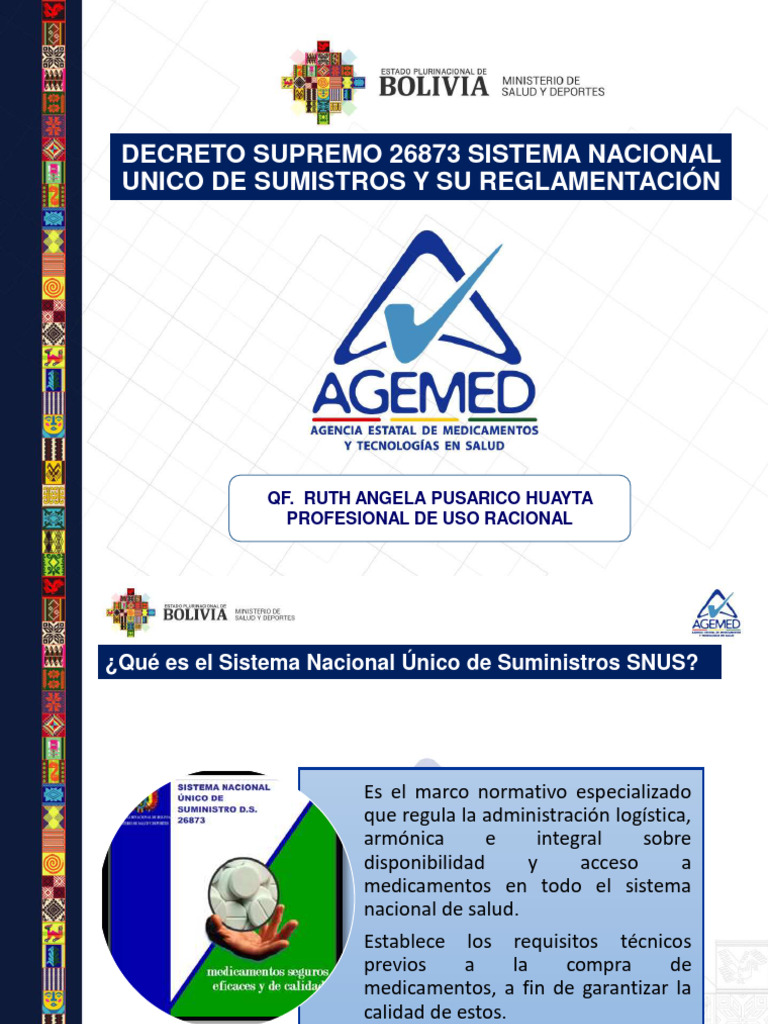 Snus Presentacion Marzo 2023 | PDF