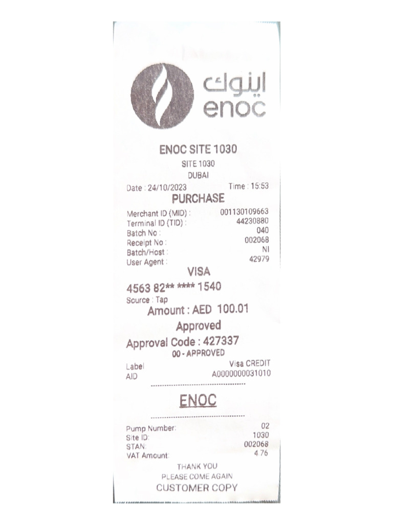 Enoc Petrol | PDF