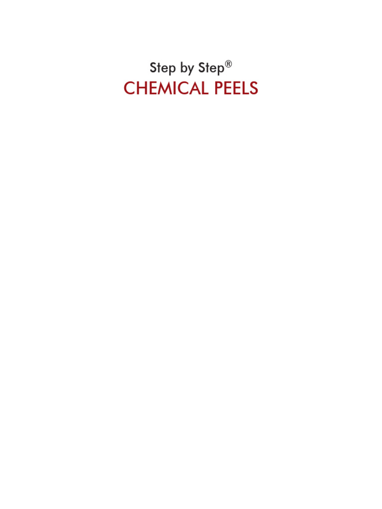 Step by Step Chemical Peels (Niti Khunger) (Z-Library) | PDF | Wound ...