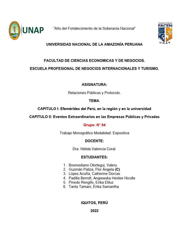 Grupo 4 - Rrpp-Protocolo | PDF | Astronomía | Astrología