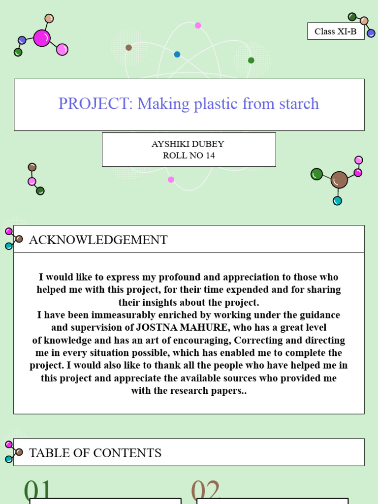 Chemistry Project Ayshiki | PDF | Starch | Polymers