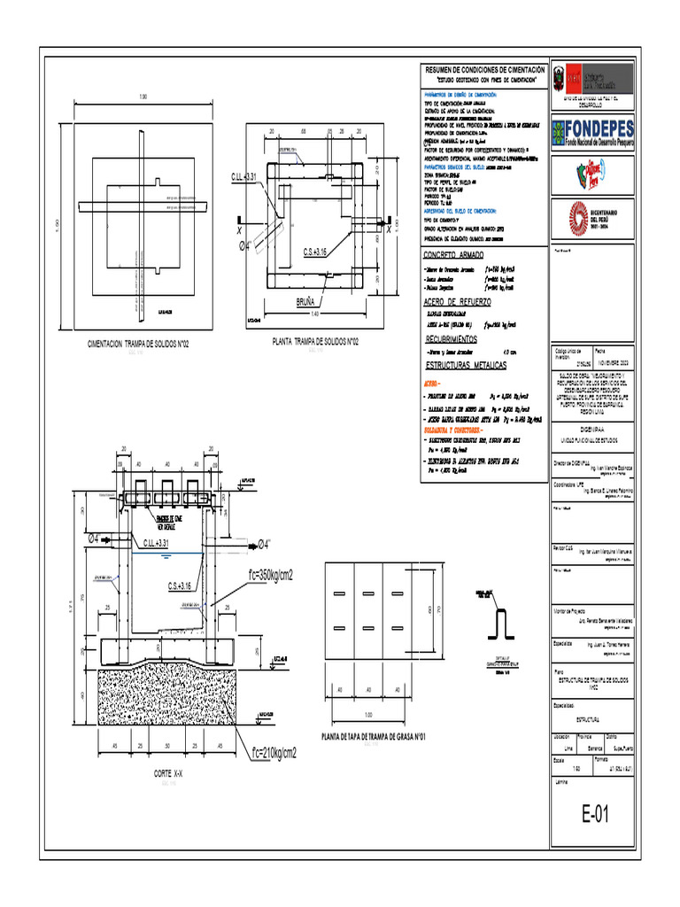 ESTRUCTURA DE TRAMPA DE SOLIDOS N°02 REV FINAL LAMINADO-Model - PDF E1 | PDF